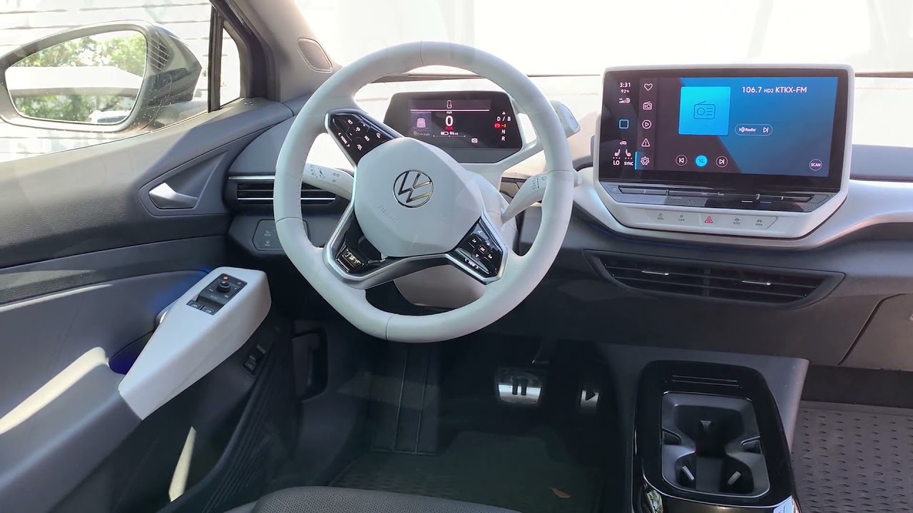 Interior 2021 Volkswagen ID.4 1st Edition Electric Panoramic Moonroof ...