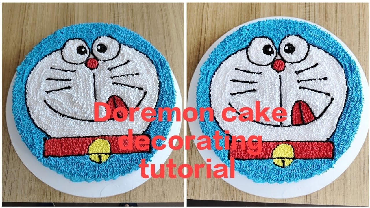 how to make doremon cake | Doremon cake tutorial step by step | @Chef ...