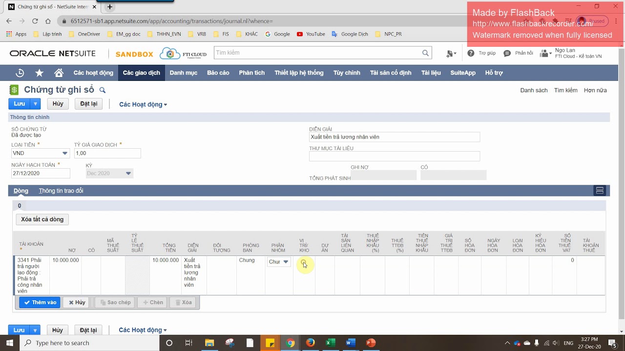 Oracle Netsuite - Finance - Kế toán tổng hợp - Part 10 - Kế toán tổng ...
