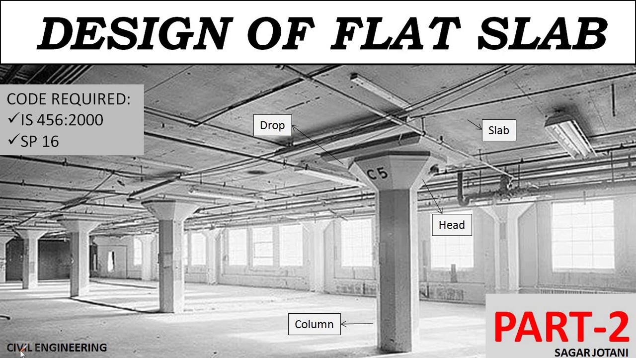 Design of flat slab | Part-2 - YouTube