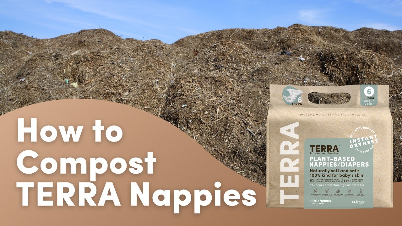 How to Compost TERRA Biodegradable Nappies at Home? - YouTube