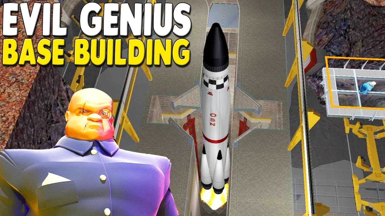 FAVORITE BASE BUILDING GAME Evil Genius | Ep. 8 | Secret Underground ...