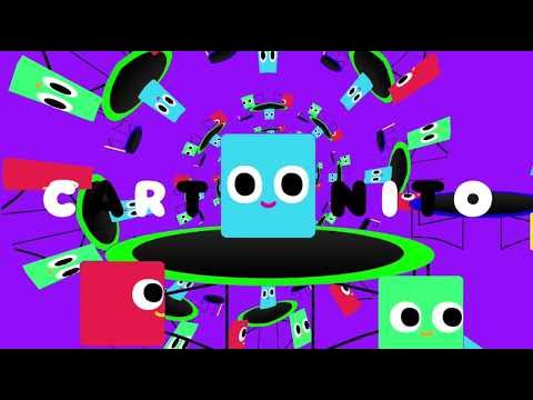 Cartoonito Trampoline Bounce Ident Logo Let's Effects - YouTube
