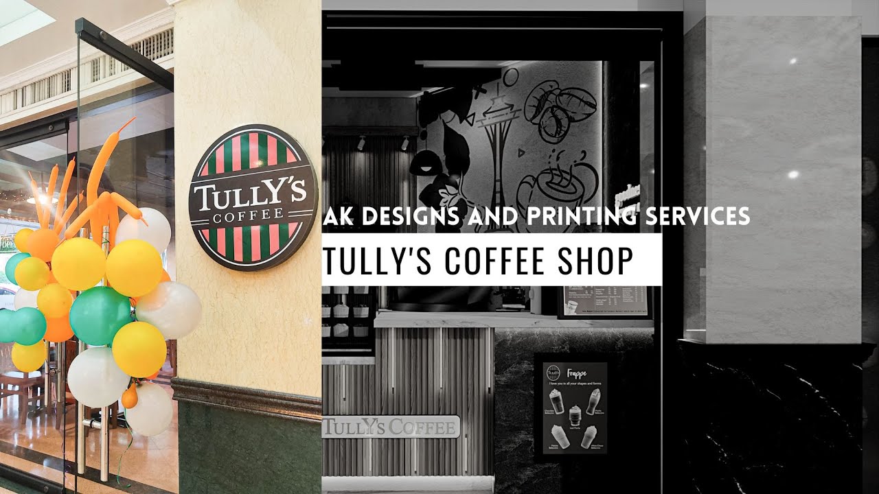 PROJECT TOUR: Tully's Coffee Shop - YouTube