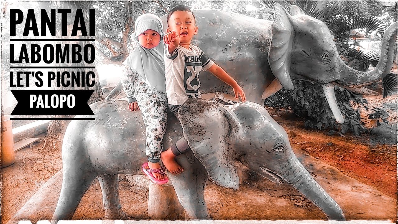 Main di pantai labombo/let's picnic Palopo || RAFA&RARA #palopo # ...