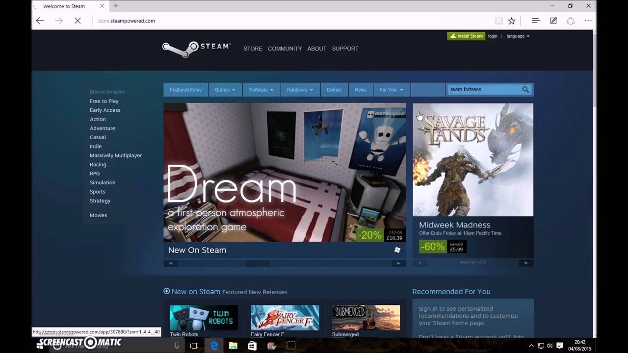How to install TF2 on windows 10 - YouTube