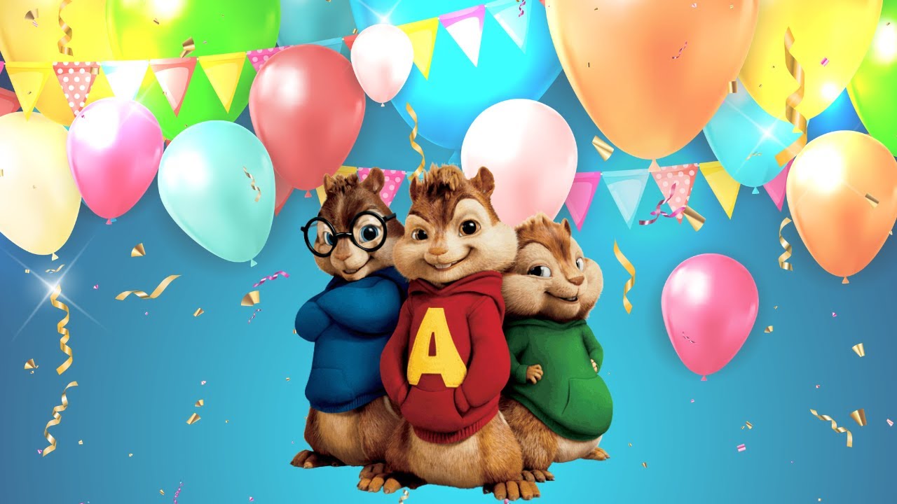 Alvin Chipmunk singing Happy Birthday: From All of Us to You. - YouTube