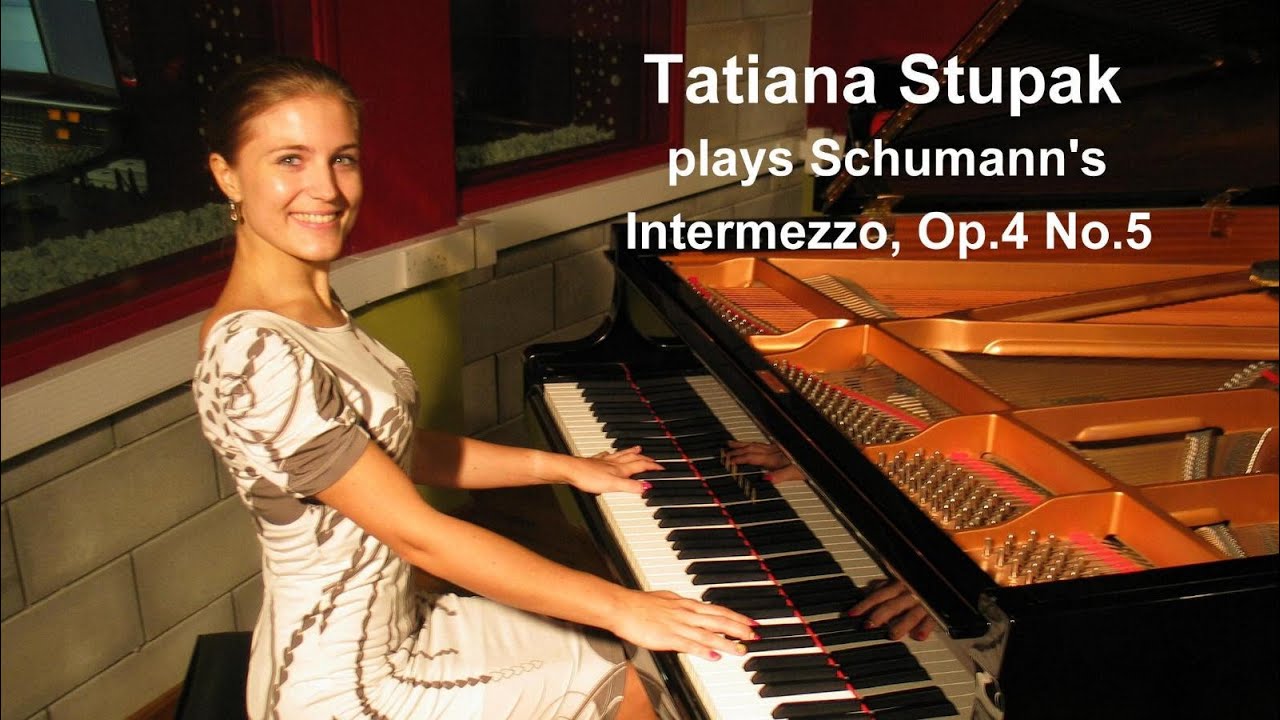 Schumann Intermezzo Op 4 No 5 8th Sep 2015 Tatiana Stupak - YouTube
