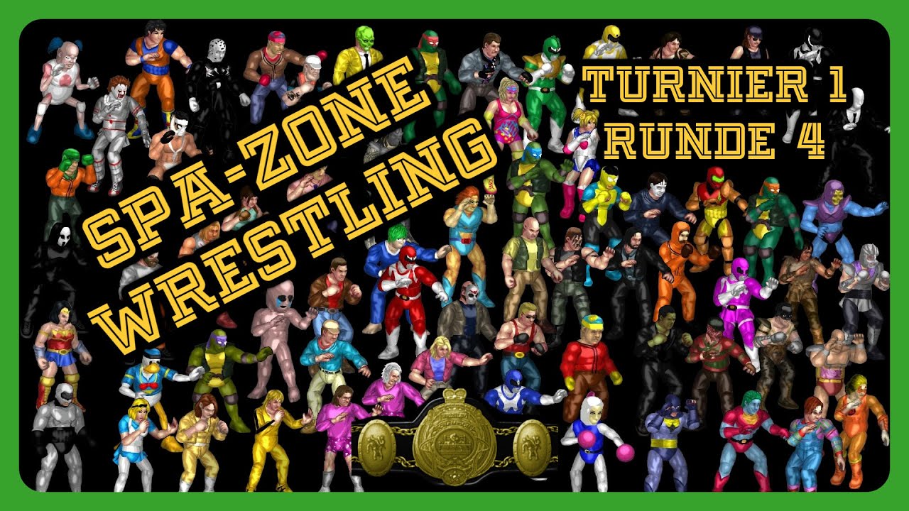 SPA-ZONE WRESTLING - Turnier 1 - Runde 4 [Fire Pro Wrestling World ...