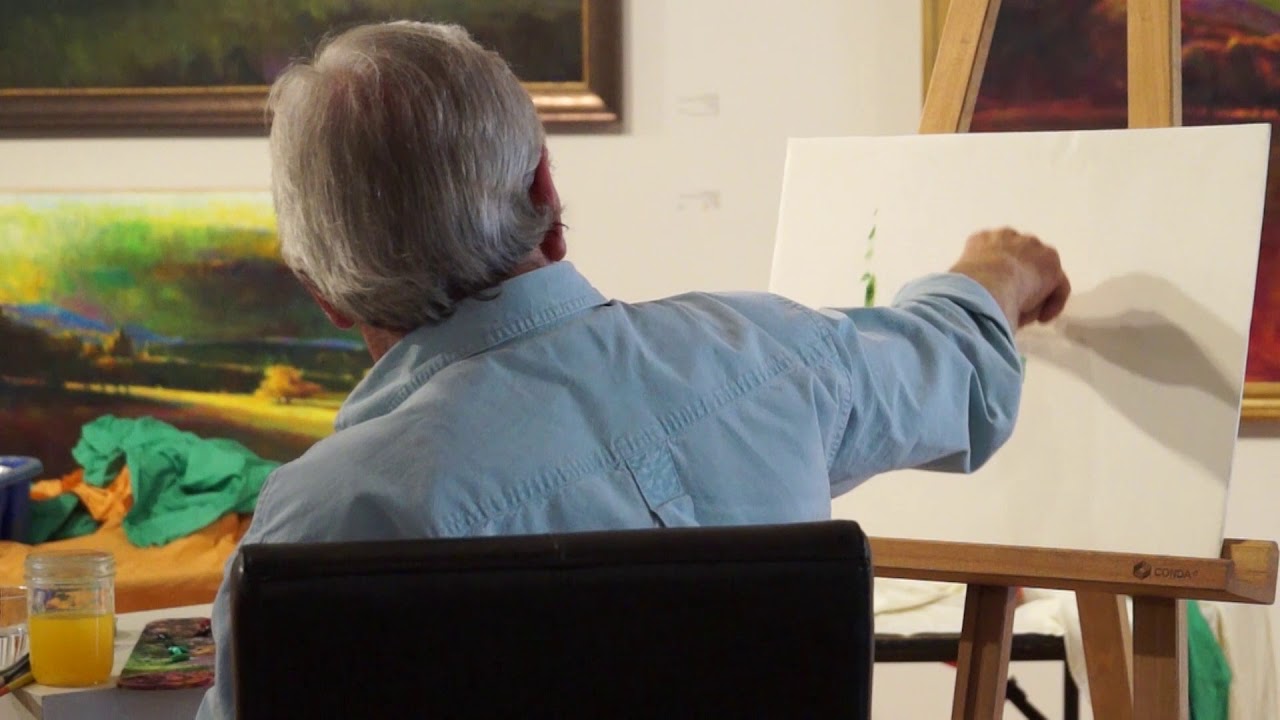 Richard Fennell Painting Demonstration - YouTube