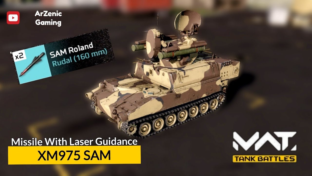 XM975 Surface To Air Missile _ MWT Tank Battles - YouTube