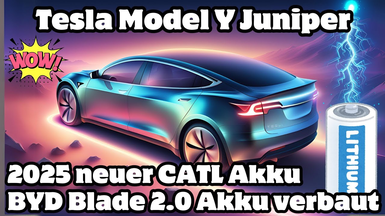 🤩 Cybertruck kommt nach Europa! Das ist der neue CATL Akku für Tesla ...