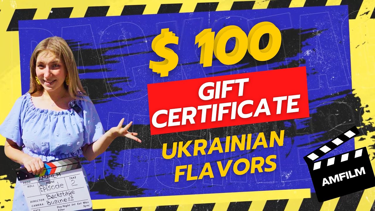 Win a $100 Gift Card for Ukrainian Flavors 🥟 | Share Your Story 💙💛 ...