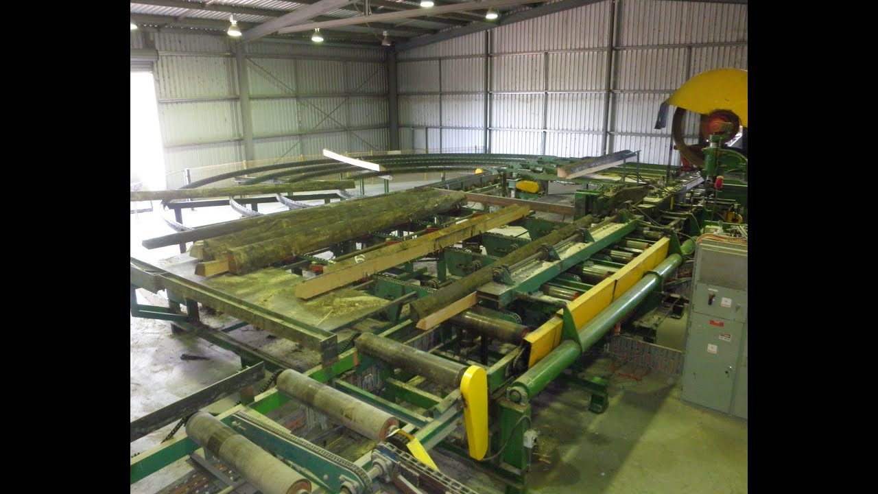 AE Gibson & Sons sawmilling equipment & machinery Band Resaw System ...