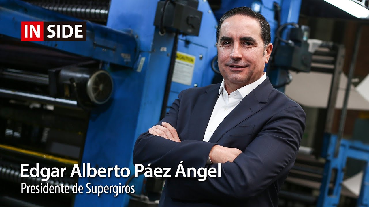 Edgar Alberto Páez Ángel, presidente de Supergiros en Inside LR - YouTube