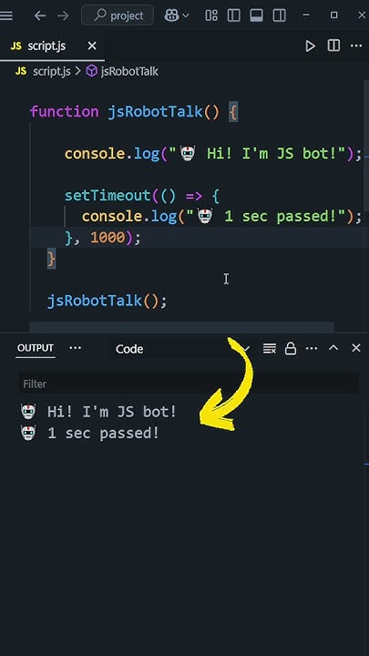 🚀 Delay Like a Pro in JavaScript! | setTimeout() in 30 Secs #javascript - YouTube