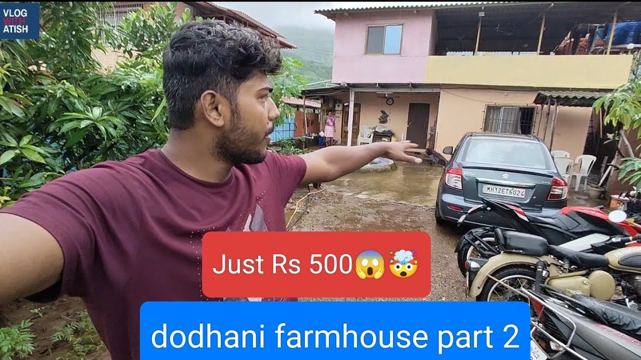Part 2 Dudhani farmhouse at Just Rs 500 😱😱 near panvel #farmhouse # ...