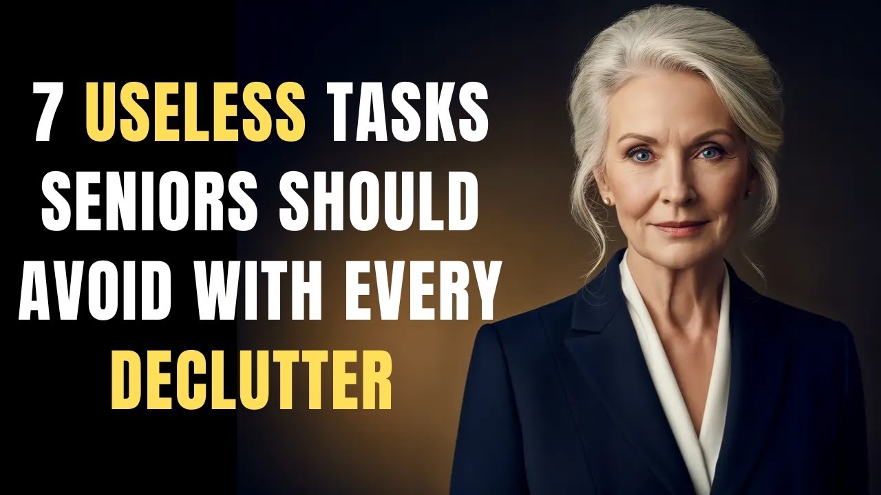 7 Useless Tasks To Avoid With Every Declutter After 60 - YouTube