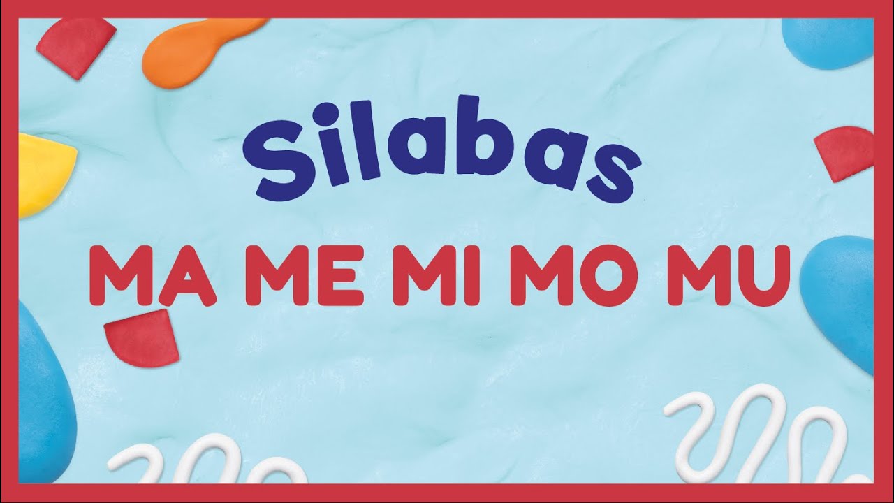 Las SILABAS para NIÑOS en ESPAÑOL ma, me, mi, mo, mu. ( APRENDIZAJE ...