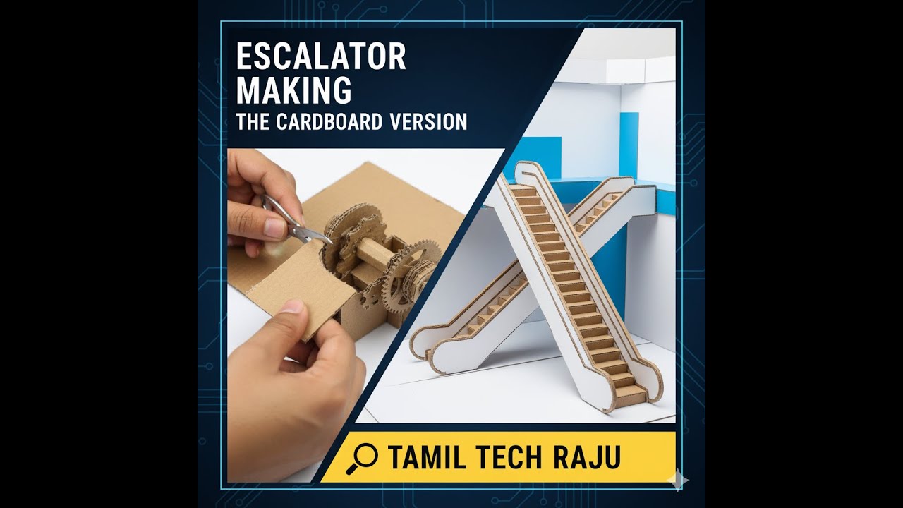 Escalator Making Video For School Project - YouTube