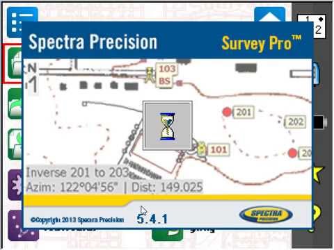 Spectra Precision Survey Pro Kullanımı - 001 İş Oluşturma - YouTube