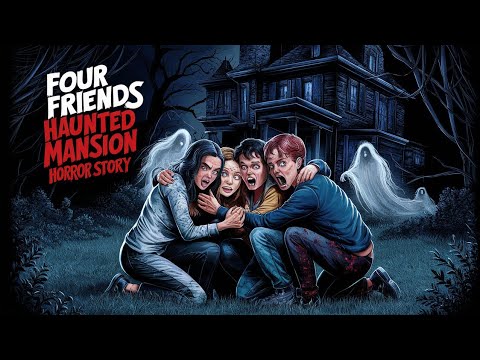 four friends haunted mansion horror story #horror #short #viralvideo ...