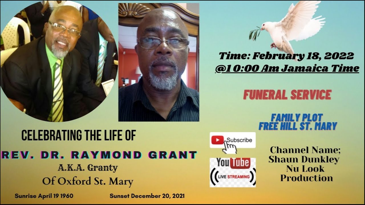 Thanksgiving service for the late Rev. Dr. Raymond Grant - YouTube