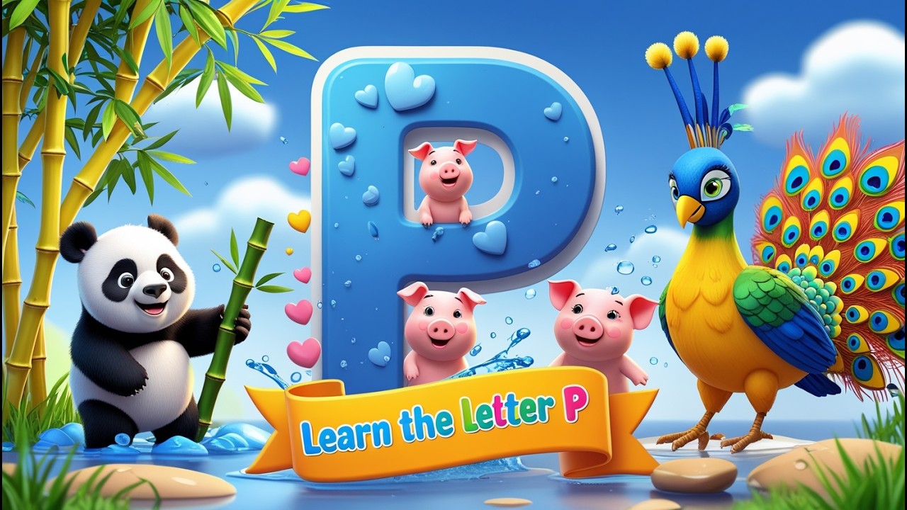 Learn the Letter P | Fun P Phonics Song | ABCD Song For Kids - YouTube