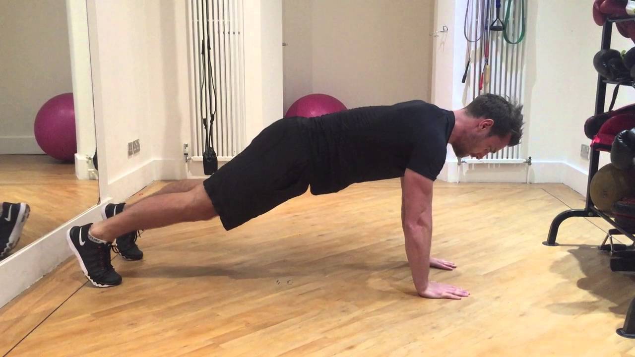 Tall Plank w/ Arm Reach - YouTube