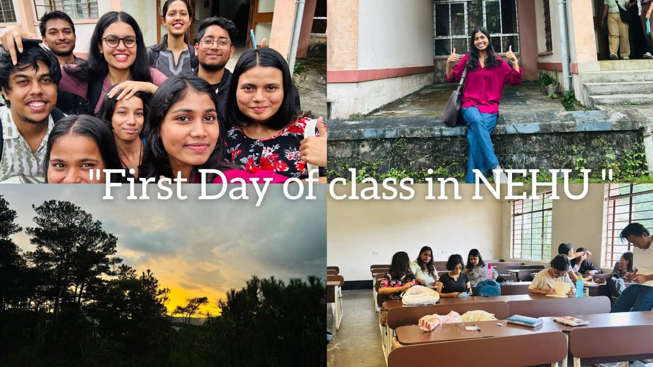 First Day of 5th Sem in NEHU | Starting All Law Subjects 📚⚖️ - YouTube