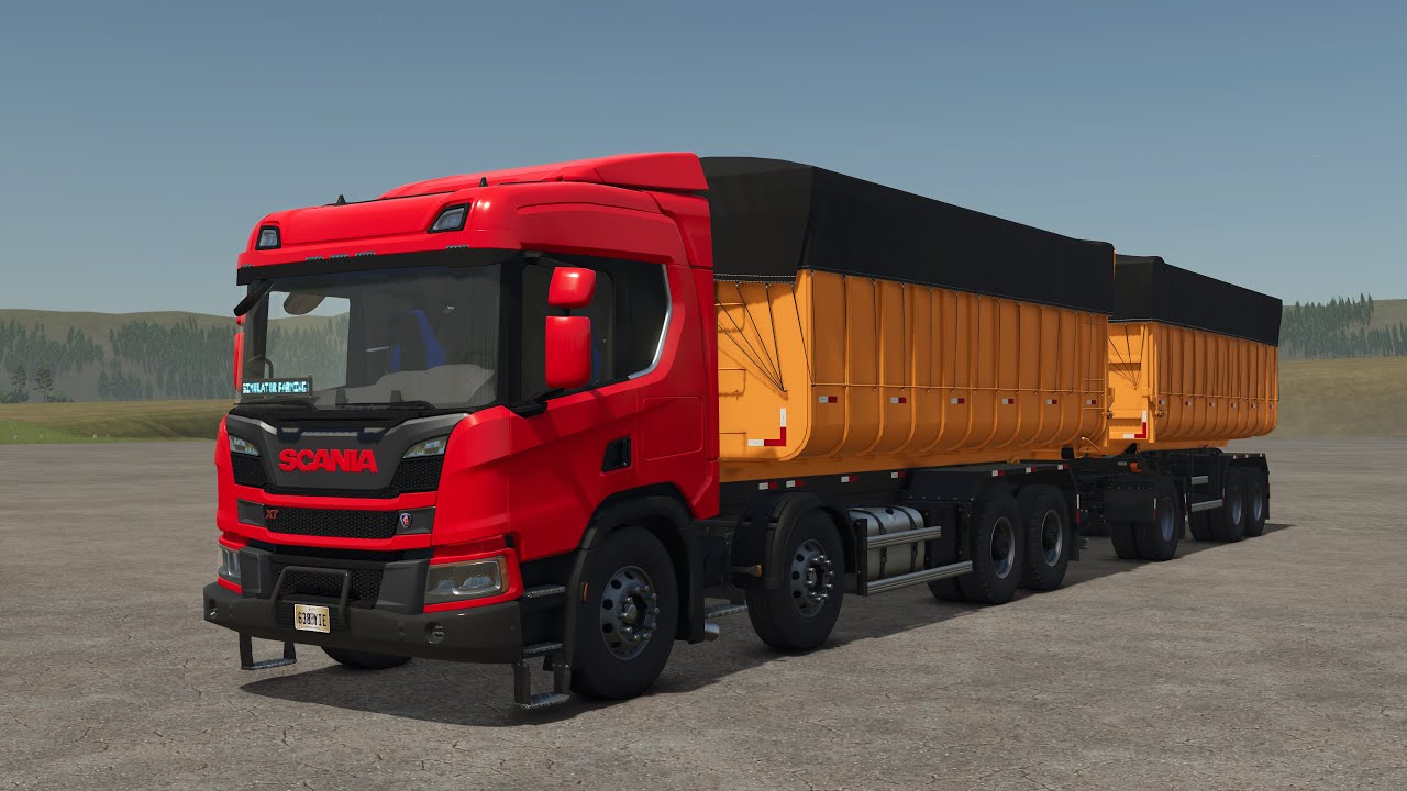 Farming Simulator 25 Scania NTG P320 Roll-On FS25 Mods - YouTube