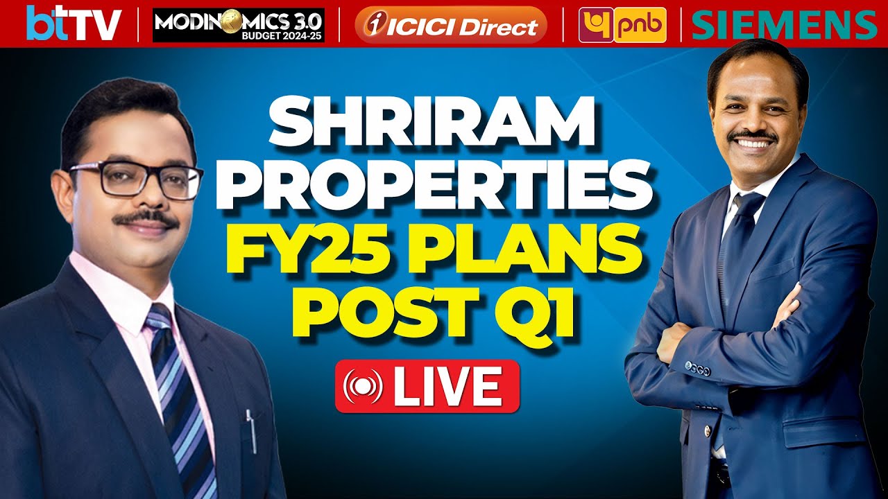 M Murali, CMD, Shriram Properties On Company Earnings, Real Estate ...