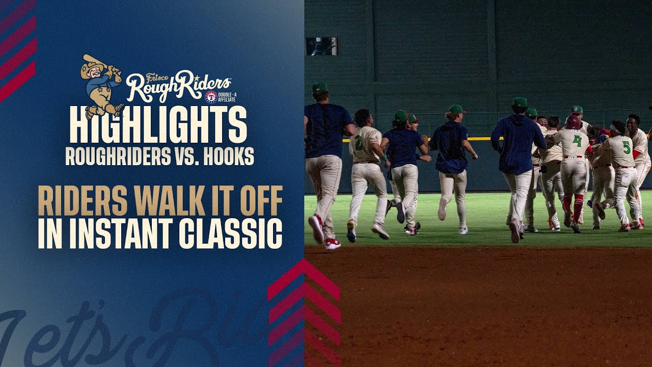 Riders tied it in the 9th, win in the 11th | 2025 RoughRiders Game ...