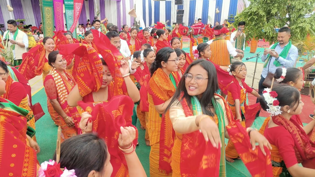 Kailash Basumatary live Bwisagu performance_11th Udalguri District ABSU ...