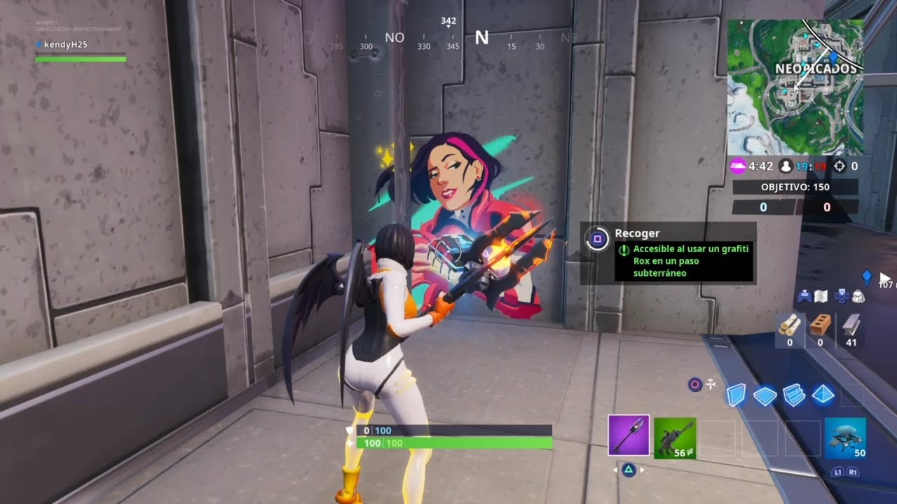 FORTBYTE #22 - ACCESIBLE AL USAR GRAFITI EN UN PASO SUBTERRANEO ...