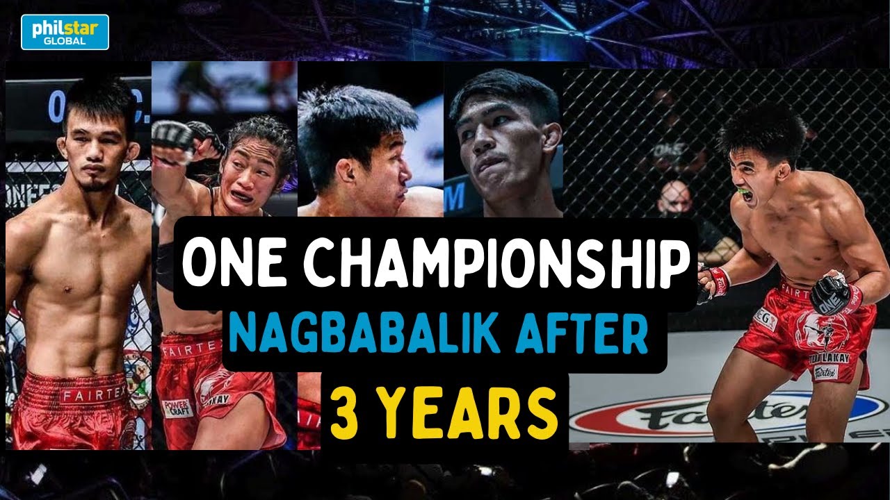 Live MMA is back! ONE Championship returns to Manila - YouTube