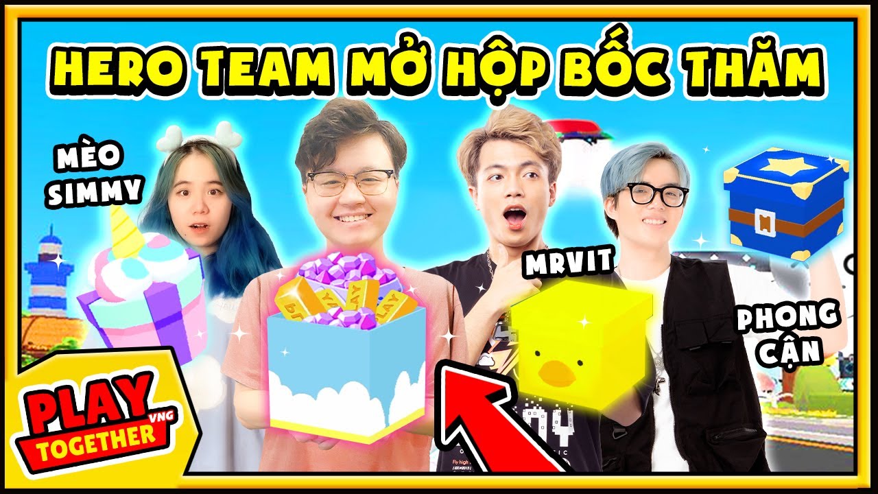 MIKE ĐEN VÀ HERO TEAM THỬ THÁCH 24H MỞ TẤT CẢ HỘP BỐC THĂM SIÊU MAY MẮN TRONG PLAY TOGETHER ...