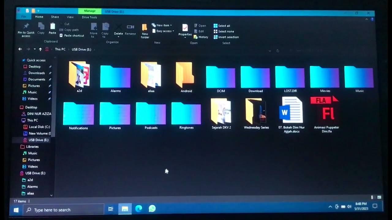 Procedure Text How To Move Files From Laptop To Flashdisk YouTube procedure-text-how-to-move-files-from-laptop-to-flashdisk-youtube