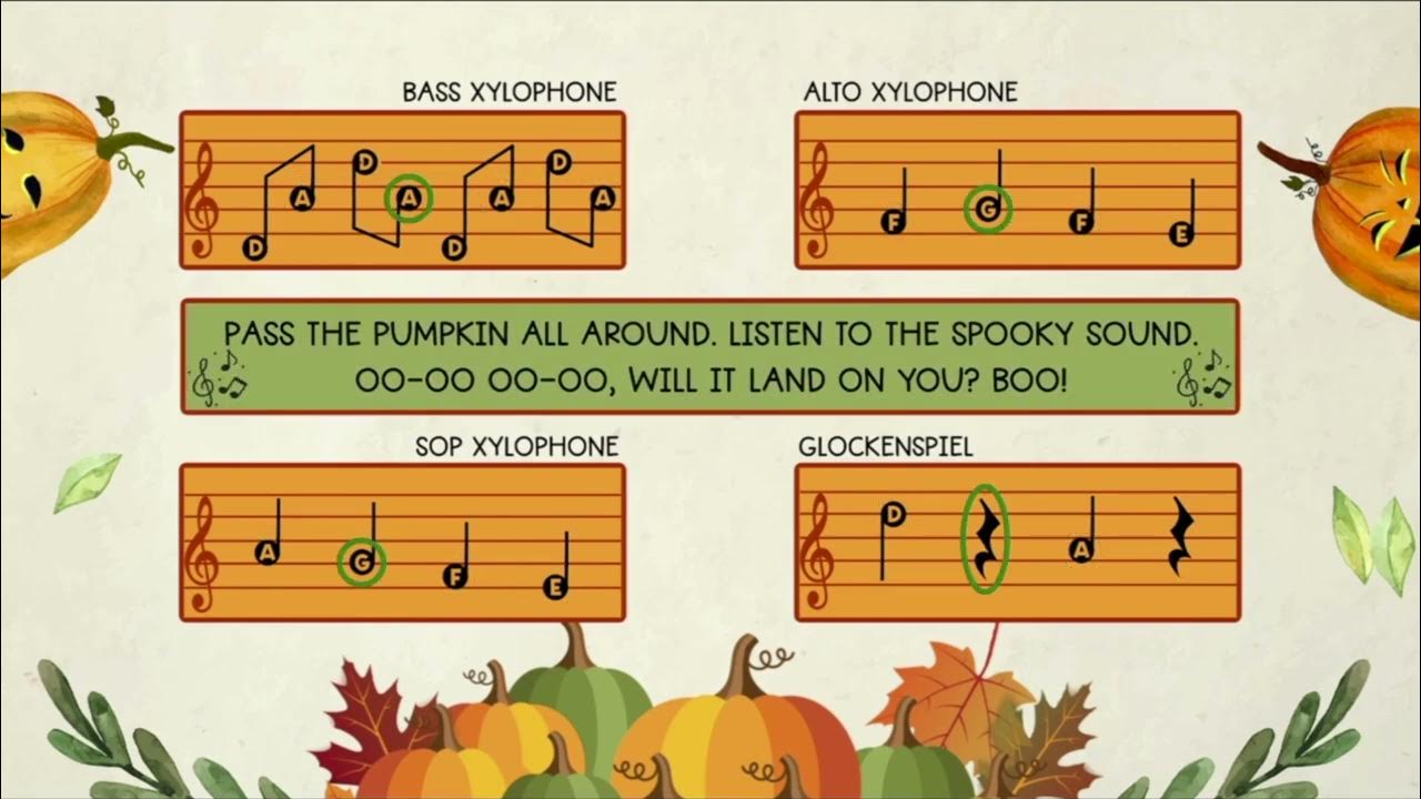 Pass the Pumpkin || Orff Play Along - YouTube