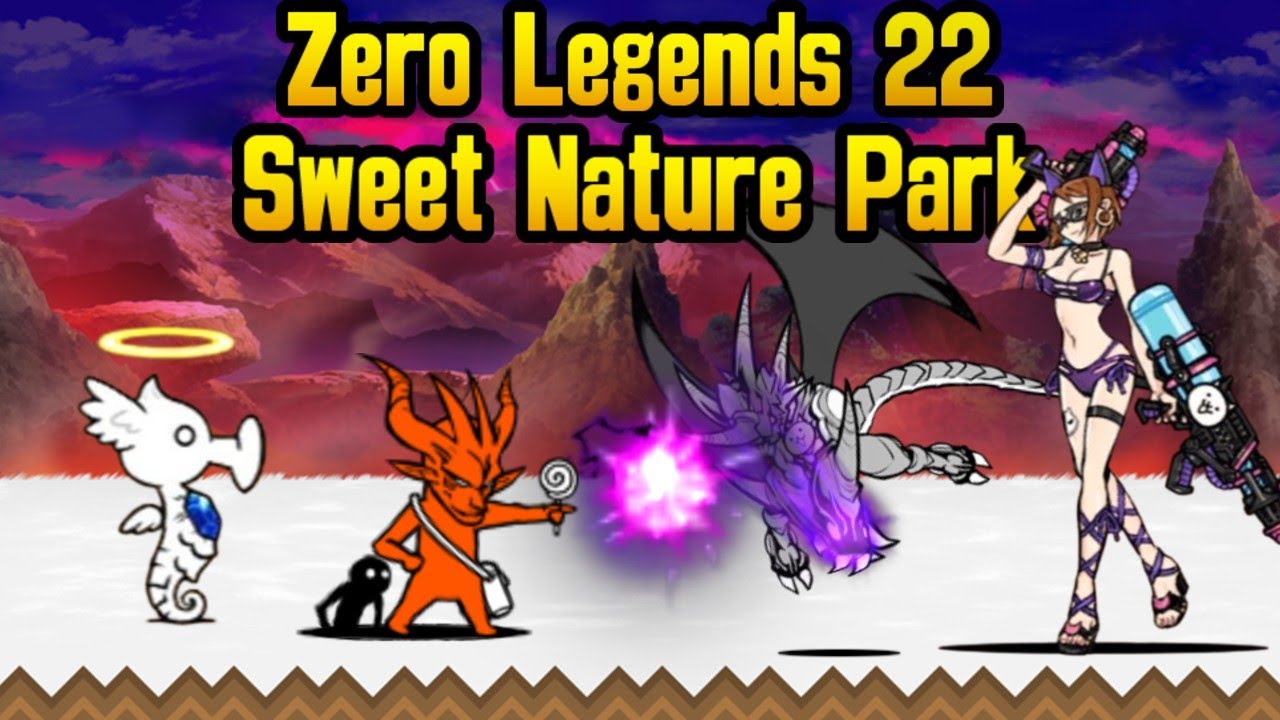 Zero Legends 22: Sweet Nature Park | The Battle Cats - YouTube