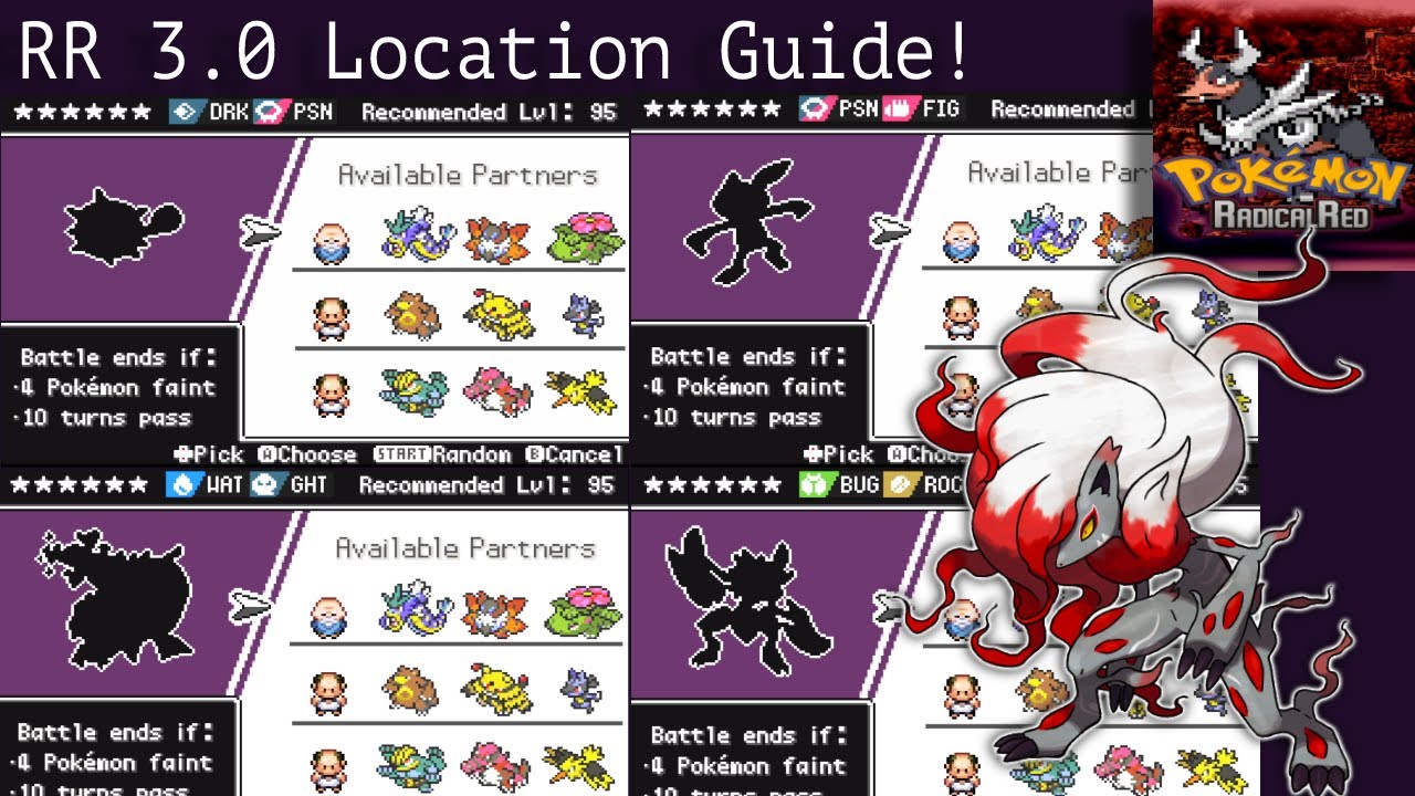 Radical Red 3 0 ALL Hisuian AND Seviian Locations Guide How To Radical Red 3 0 ALL Hisuian AND Seviian Locations Guide How To