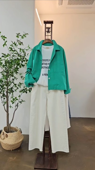 면자켓(250328) #중년패션코디 #4060 #간절기 - YouTube