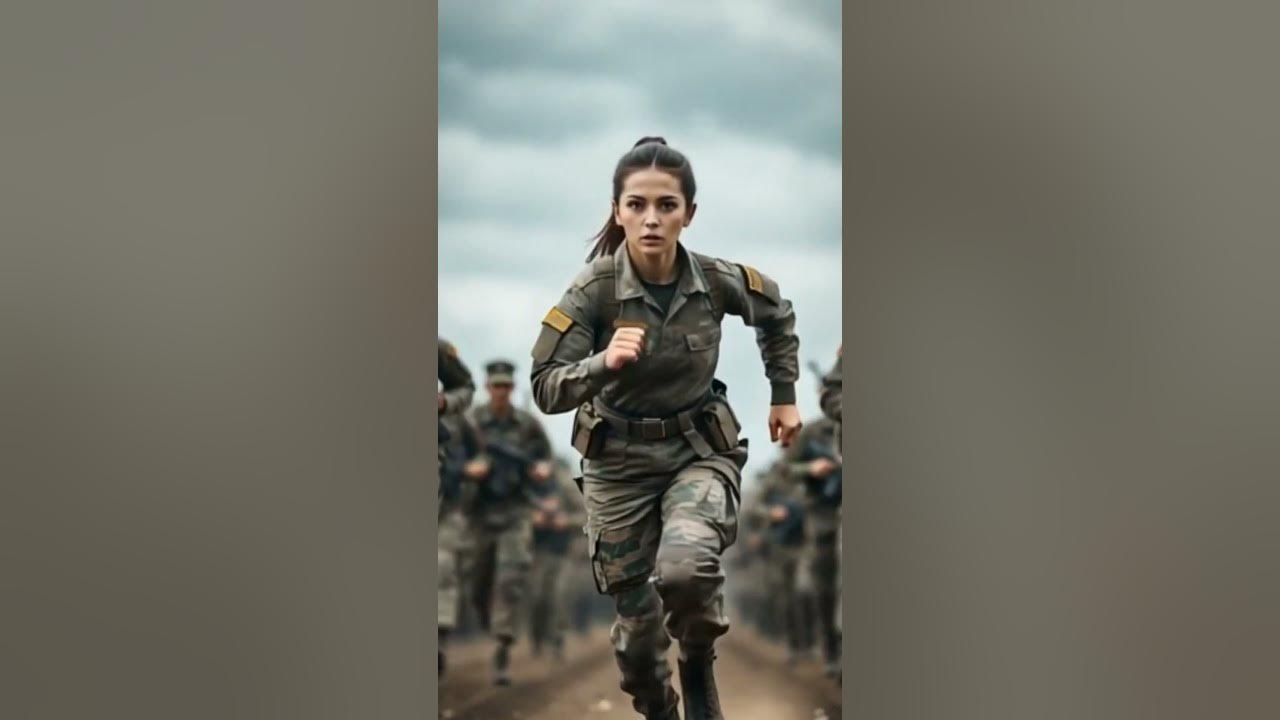 A Female Soldier's Intense Military Training 🙏 #army #MilitaryTraining #WomenInUniform #ArmyLife ...