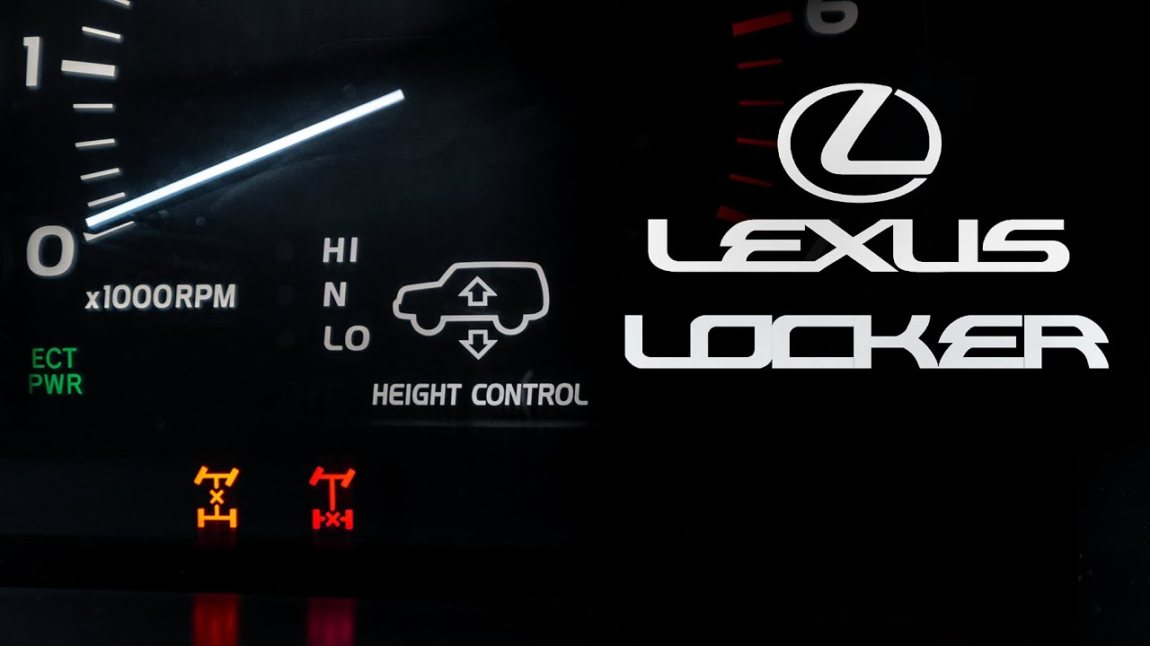 Installing OEM Toyota Rear Locker in 1999 Lexus LX470 (100 Series Land ...