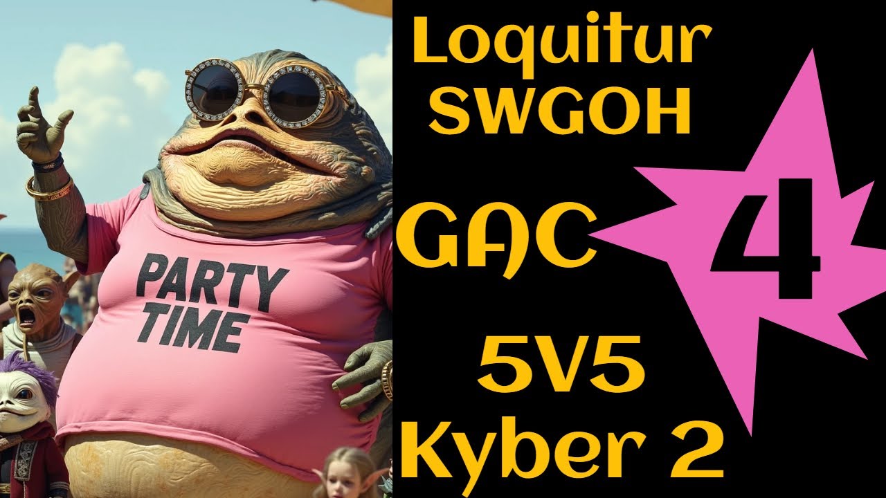 SWGOH GAC 5v5 M04: Steep Defense Including Mob Enforcer Cron - YouTube