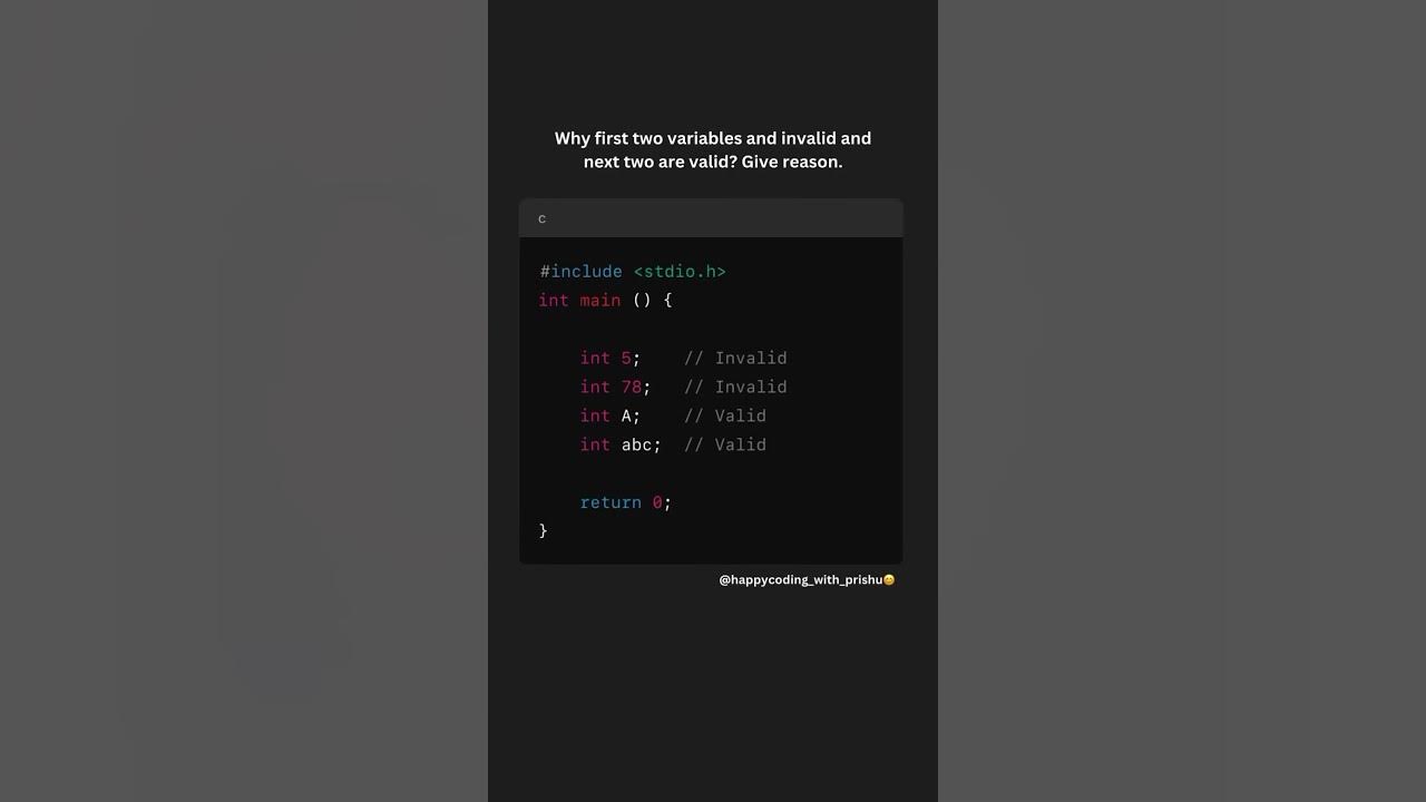 Predict output?? #prishu #happycodingwithprishu #clanguage - YouTube