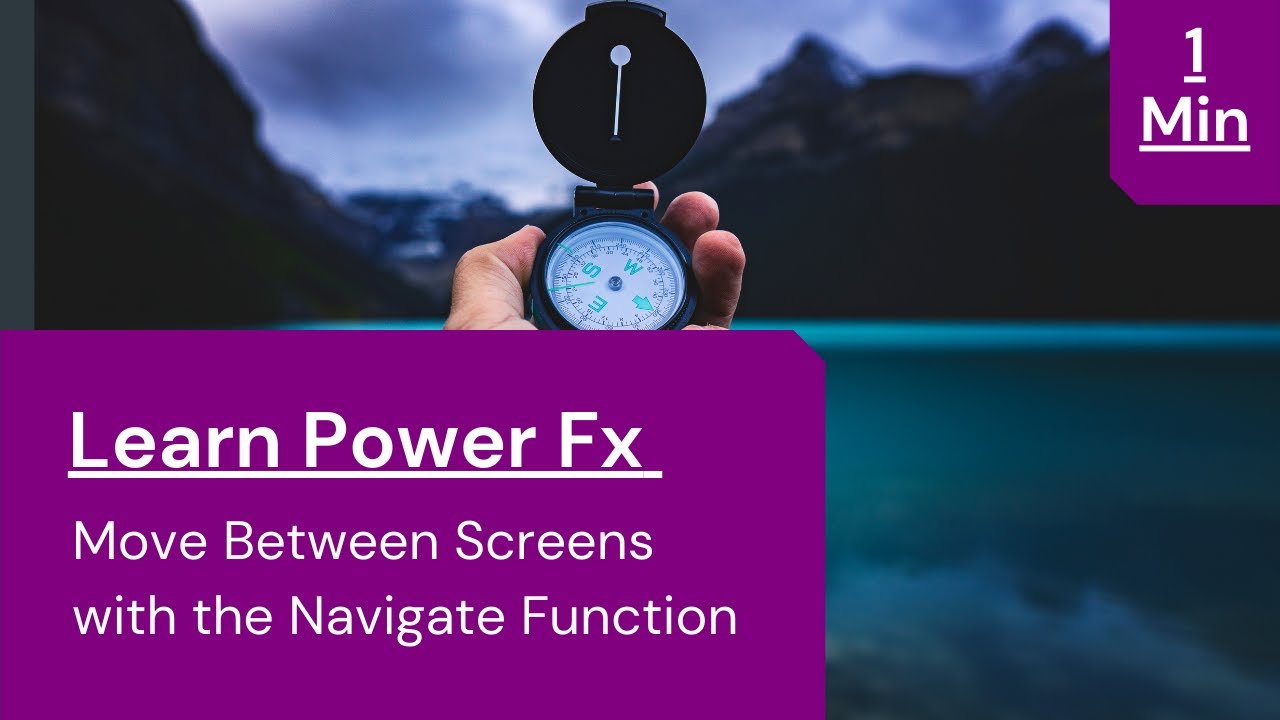 Power Apps Navigation with Power Fx #shorts - YouTube