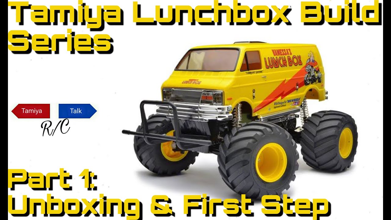 Tamiya Lunchbox Build Series Part 1 Unboxing and First Step - YouTube