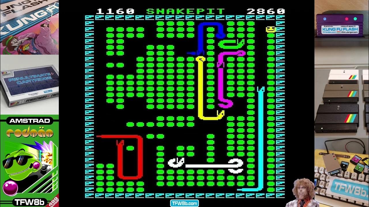Rod Hull Replays: Snake Pit - BBC Micro - Mike Singleton - Postern ...
