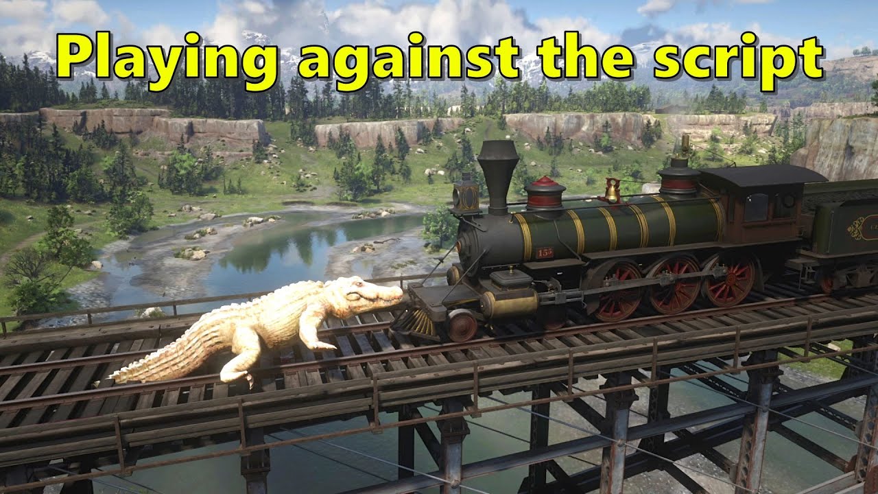 RDR2 - if you go off script 9 - YouTube